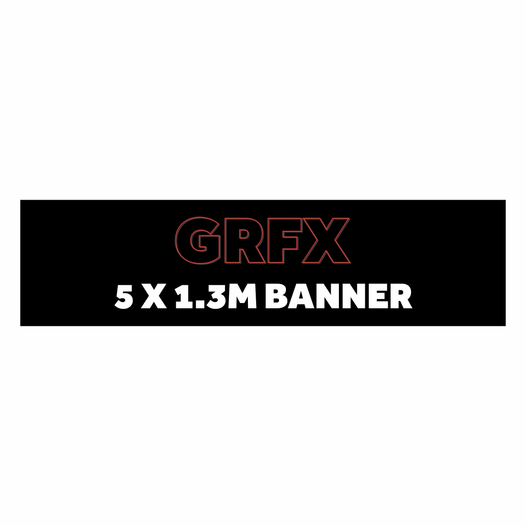 PVC Banners (5×1.3 metre) – GRFX Design Studio